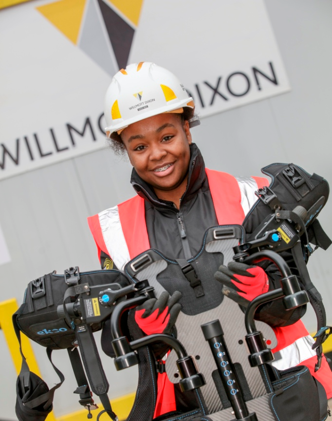 Willmott Dixon continues cutting-edge exoskeleton trial in Midlands ...