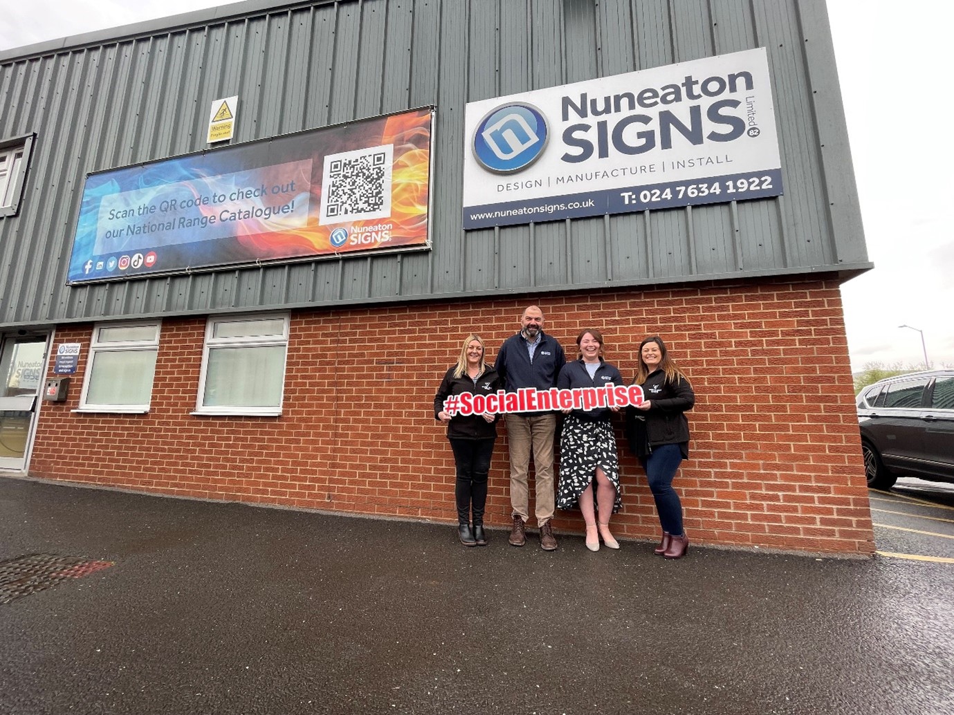 Nuneaton Signs' new eco-range inspired by our strategy | Willmott Dixon