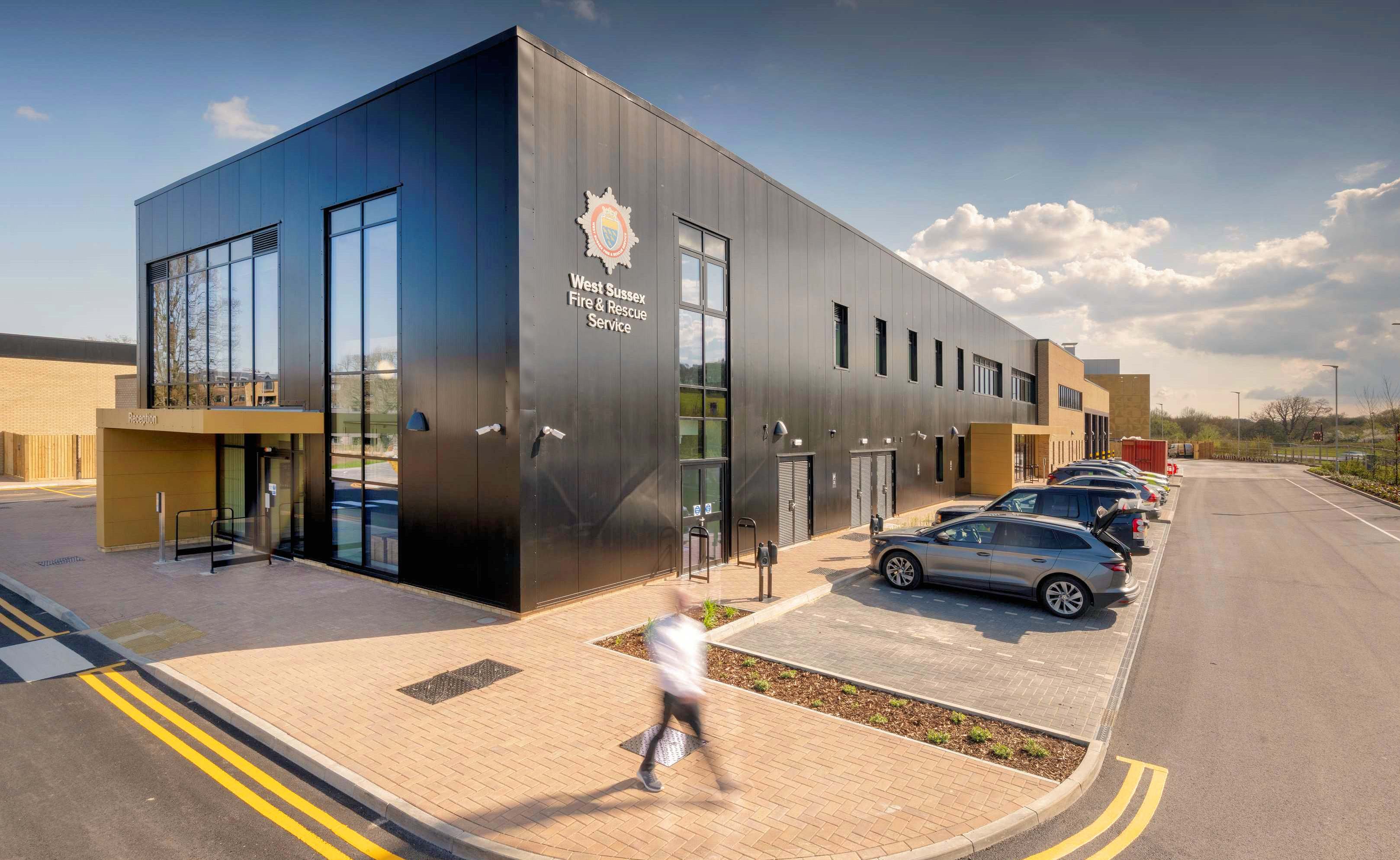 Platinum House - fire service training centre and fire station ...