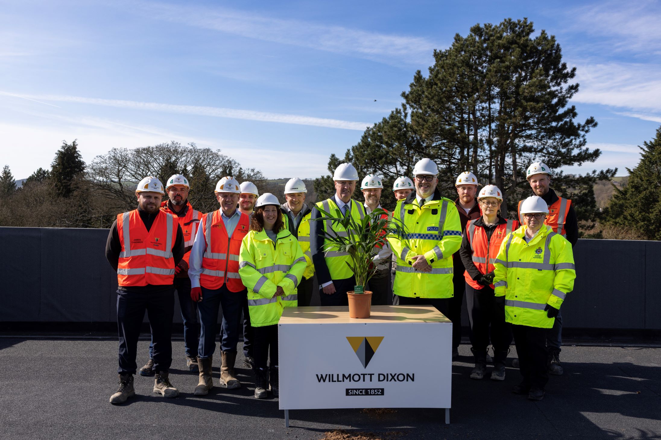 Pendle Police Station topped out | Willmott Dixon
